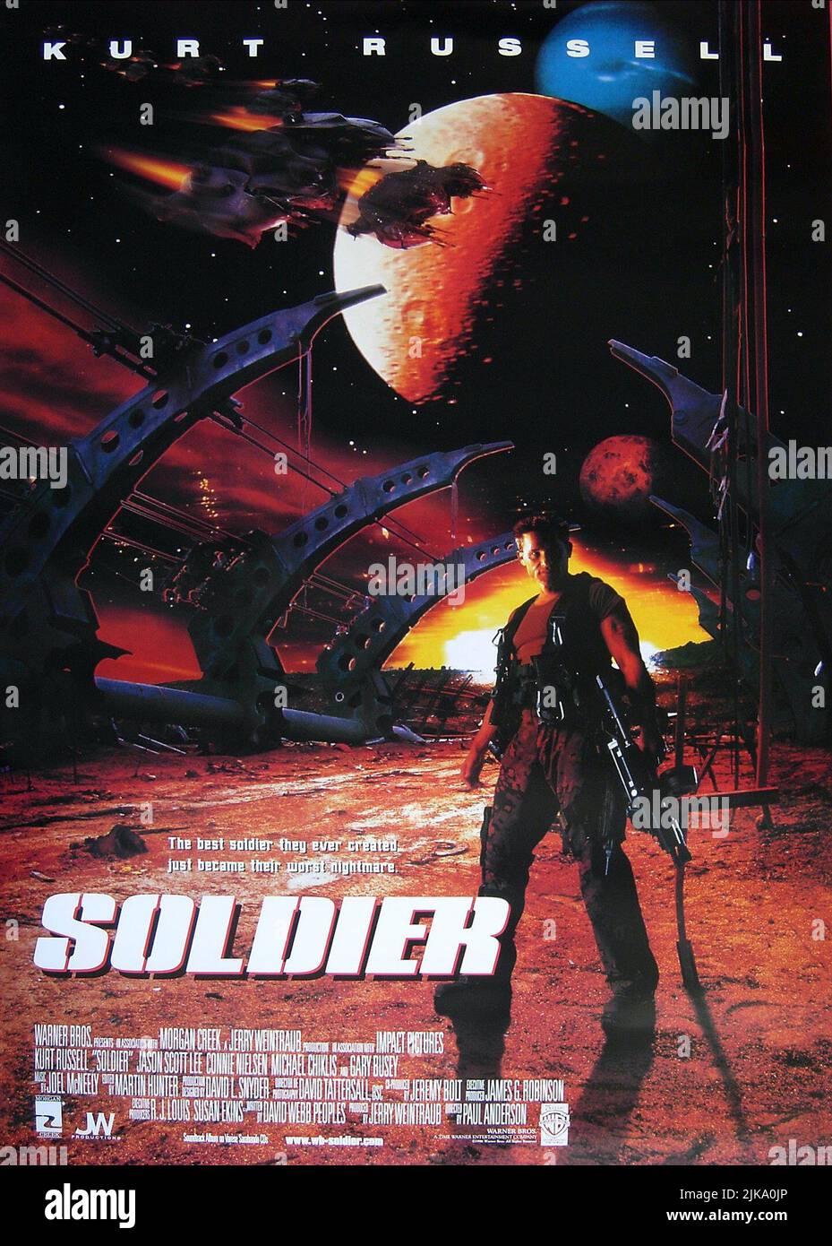 Kurt Russell Poster Film Soldier (1998) Characters: Todd Director: Paul ...