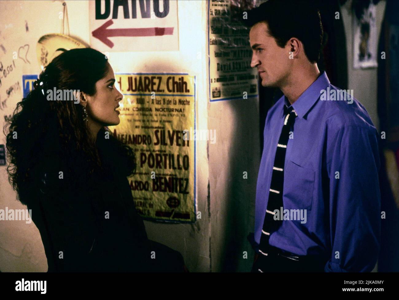 Salma Hayek & Matthew Perry Film Fools Rush In (1996) Characters ...
