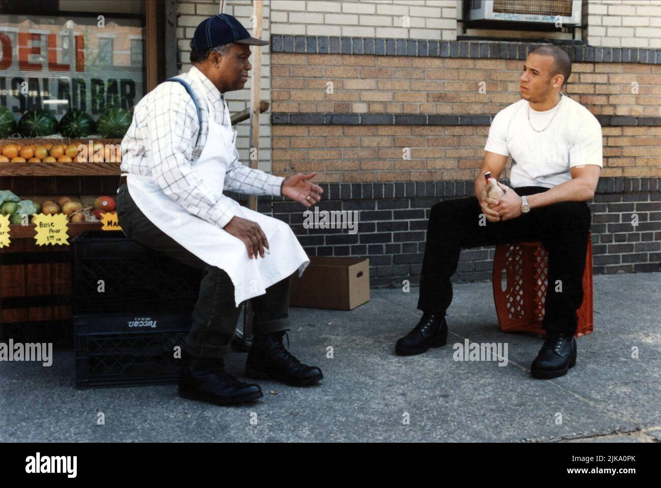 Eugene Osborne Smith & Vin Diesel Film: Strays (1997) Characters: Willie, Rick Director: Vin ...