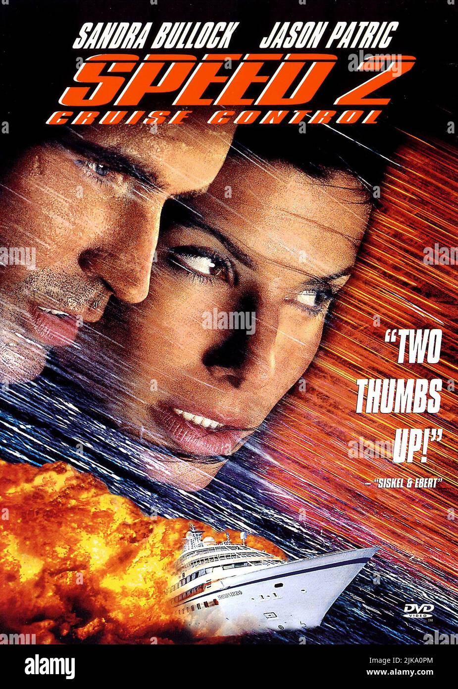 Jason Patric & Sandra Bullock Poster Film Speed 2: Cruise Control (USA ...