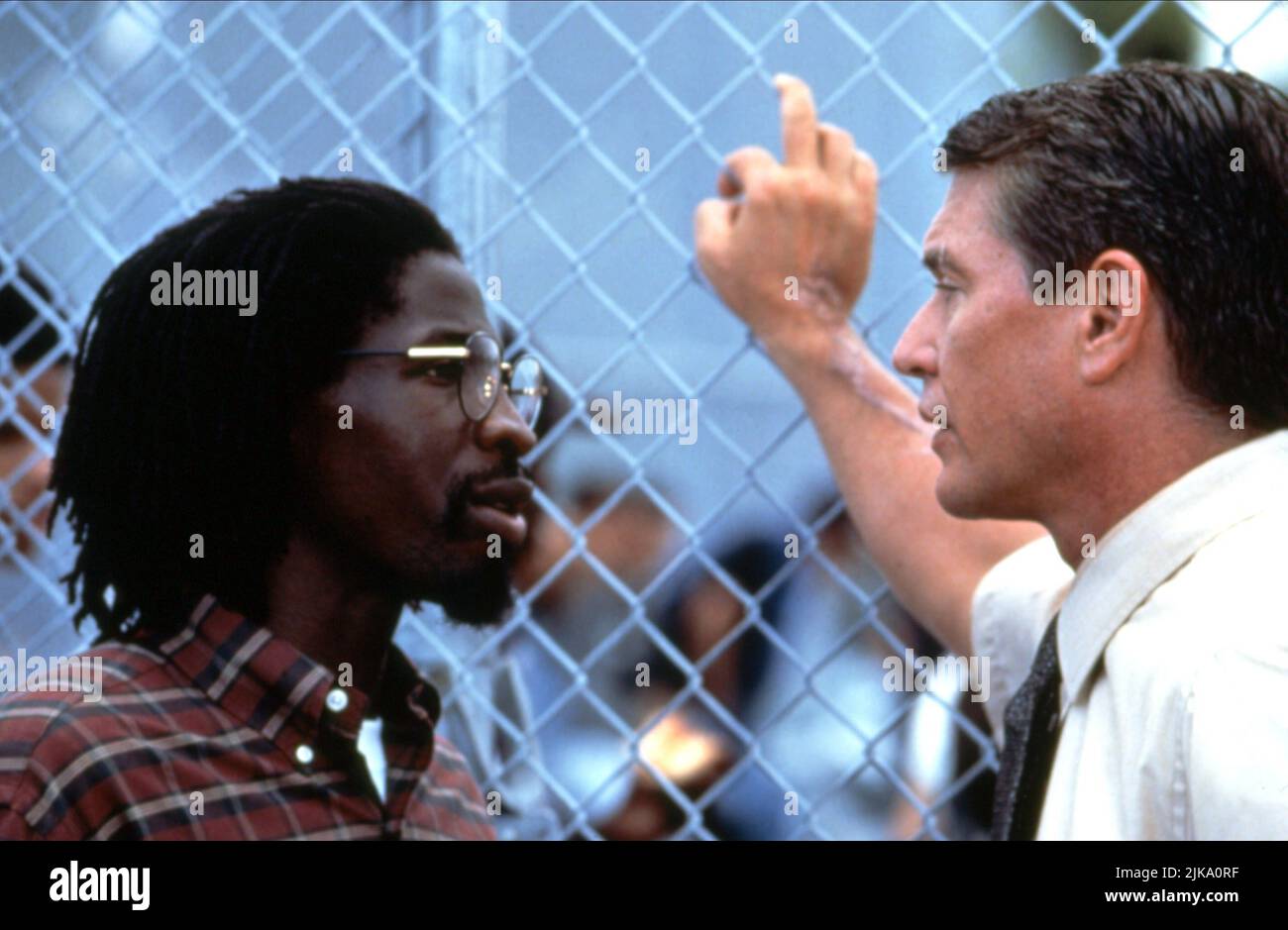 Glenn Plummer & Tom Berenger Film The Substitute (1996) Characters: Mr ...