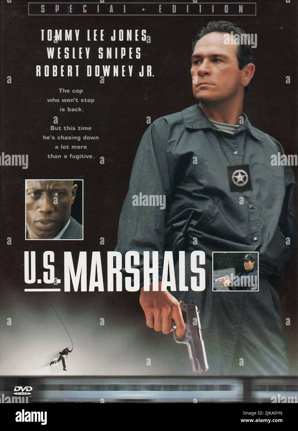 Tommy Lee Jones Poster Film U.S. Marshals (USA 1998) Characters: Chief ...