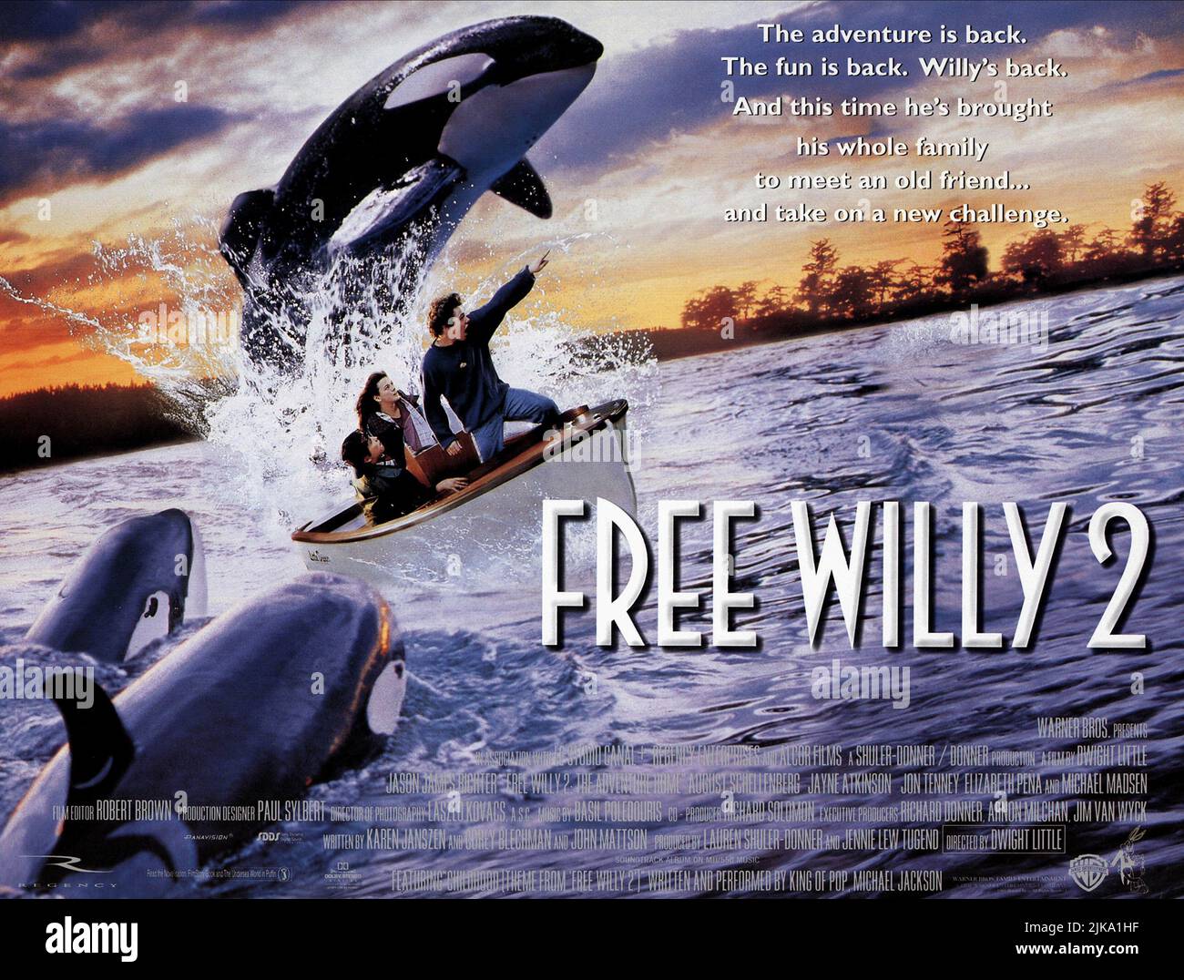 Jason James Richter Film: Free Willy 2: The Adventure Home (USA/FR 1995 ...