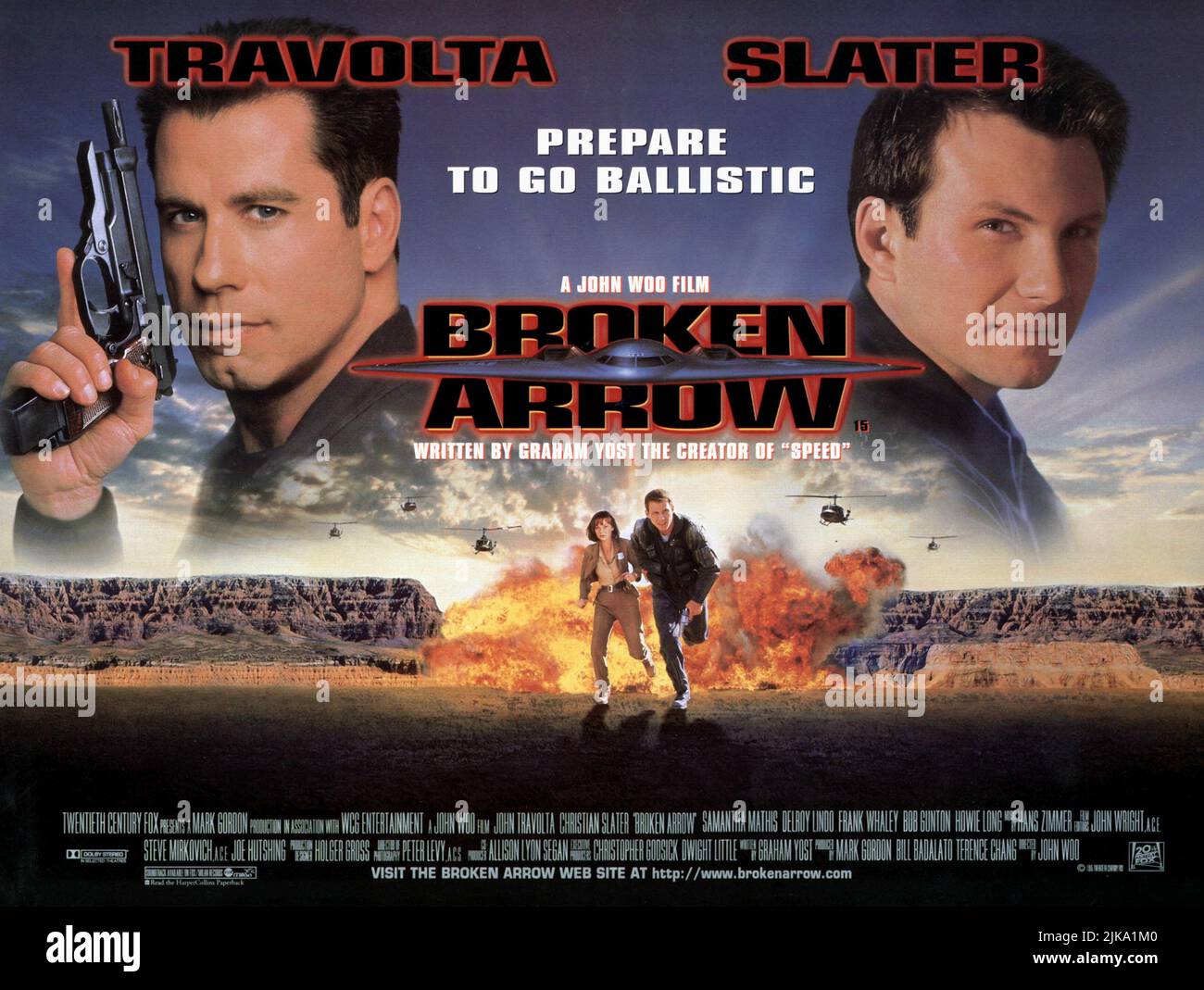 Broken arrow 1996 christian slater hi-res stock photography and images - Alamy