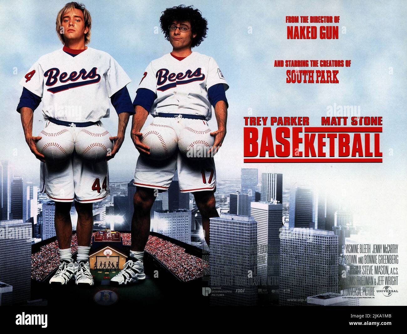 Trey Parker & Matt Stone Film: Baseketball (USA 1998) Characters: Joe ...