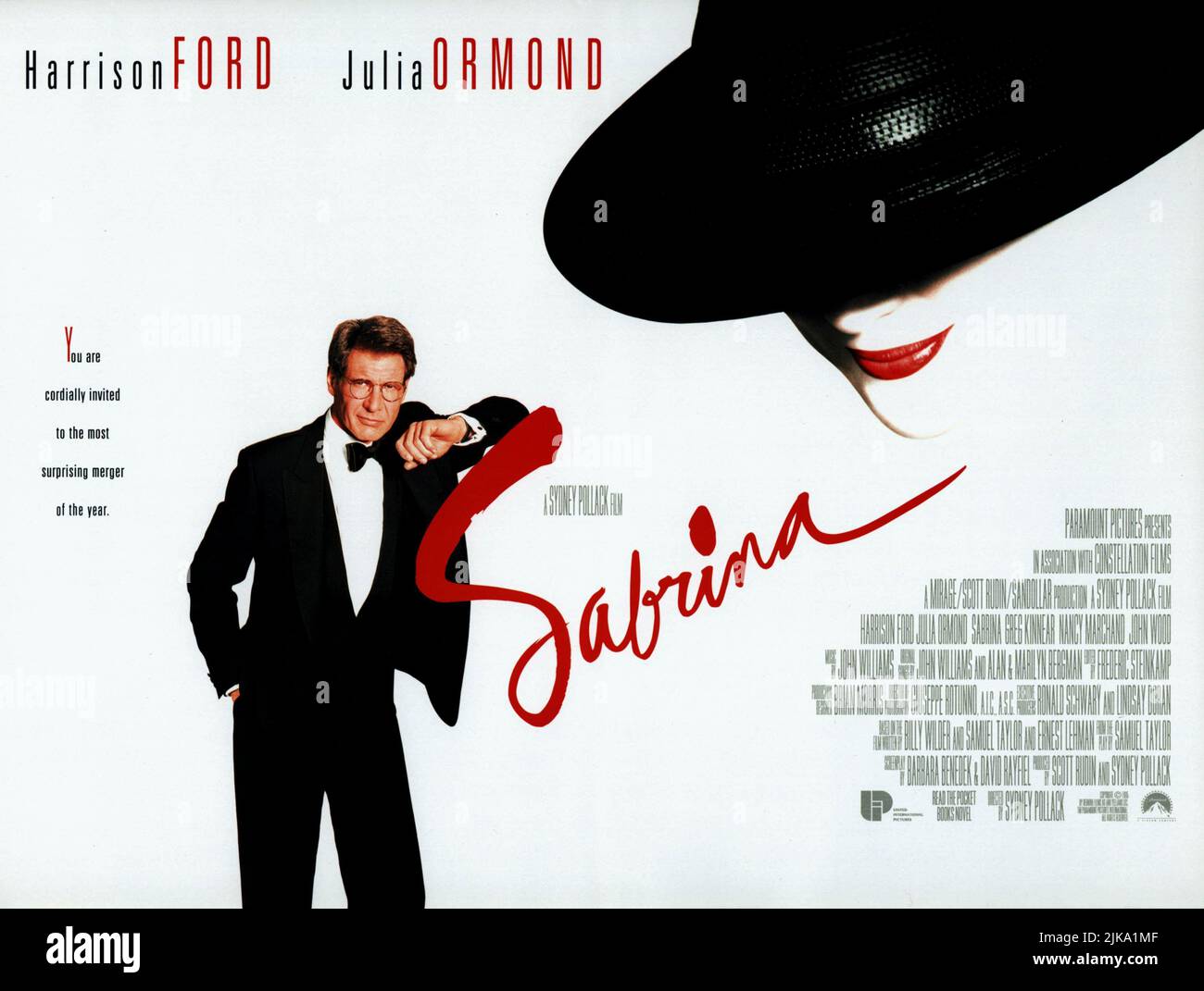 Harrison Ford Film Sabrina (USA/DE 1995) Characters: Linus Larrabee ...