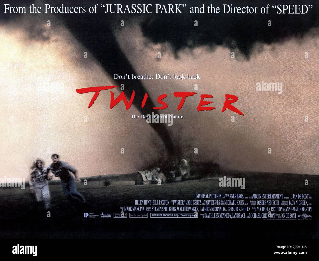 Twister 1996 poster hi-res stock photography and images - Alamy