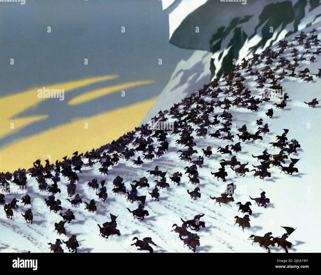 The Huns Invade Film Mulan (USA 1998) Director: Tony Bancroft & Barry ...