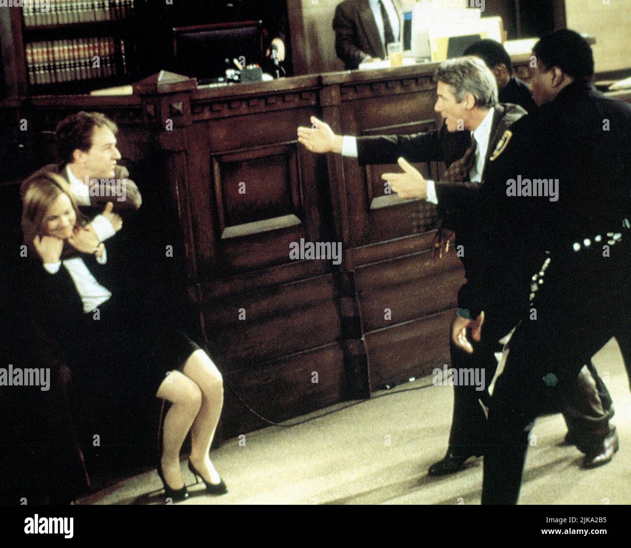 Edward Norton , Laura Linney & Richard Gere Film Primal Fear (1996 ...