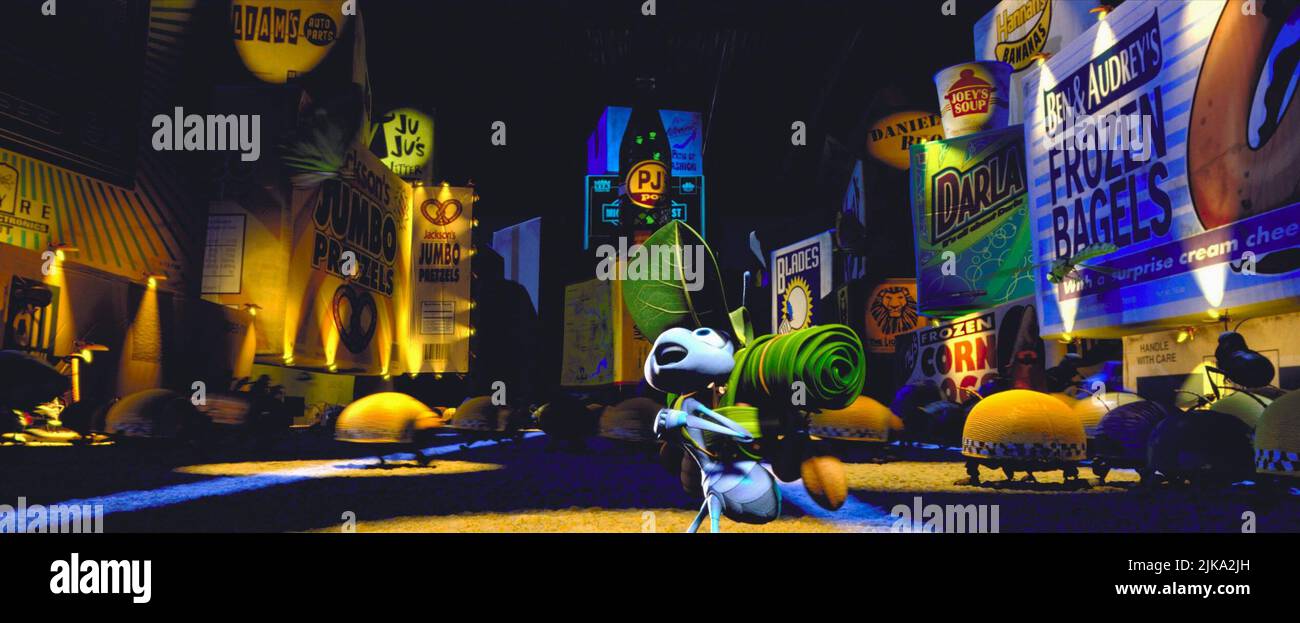 Flik Arrives In The City Film: A Bug'S Life (USA 1998) Director: John ...