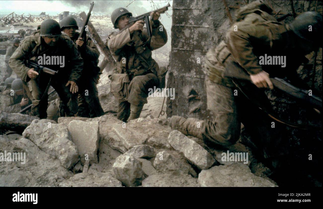 Tom Hanks Film: Saving Private Ryan (USA 1998) Characters: Capt. John H ...