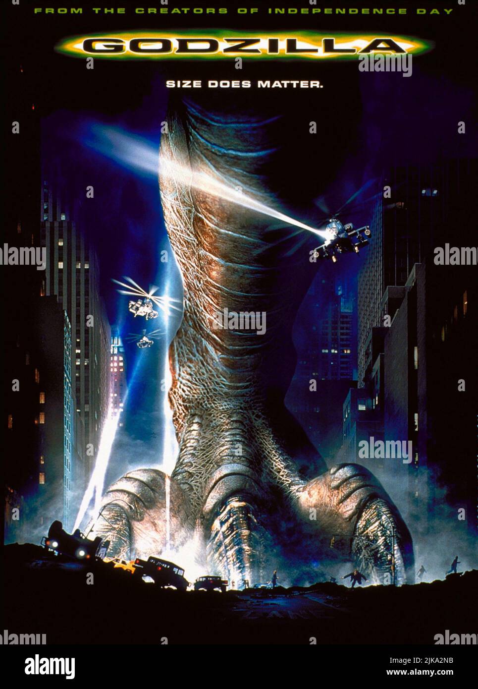 Film Poster Film Godzilla (USA/JP 1998) Director: Roland Emmerich 18 ...