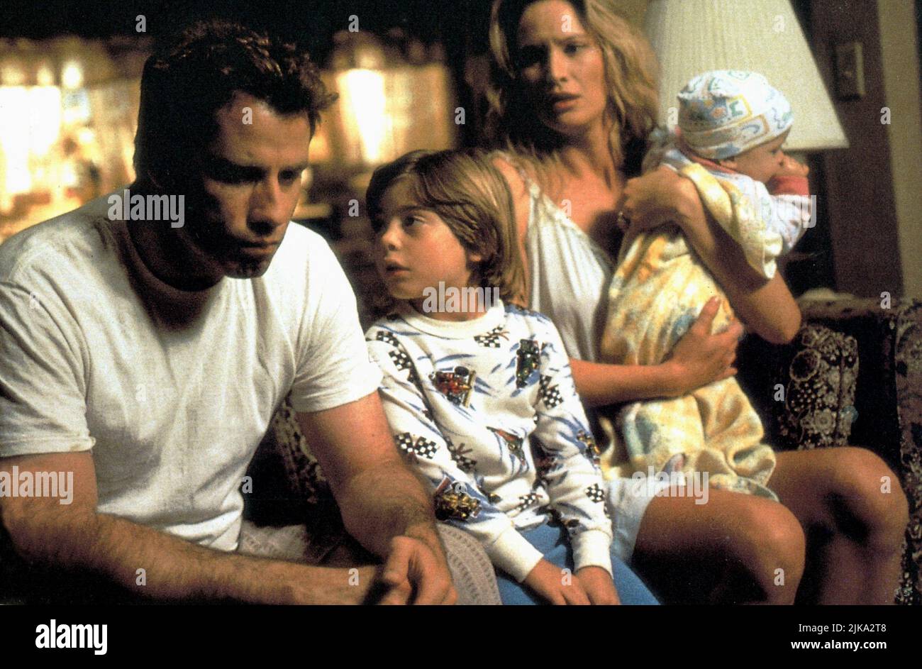 John Travolta, Andrew Lawrence & Kelly Lynch Film: White Man'S Burden ...