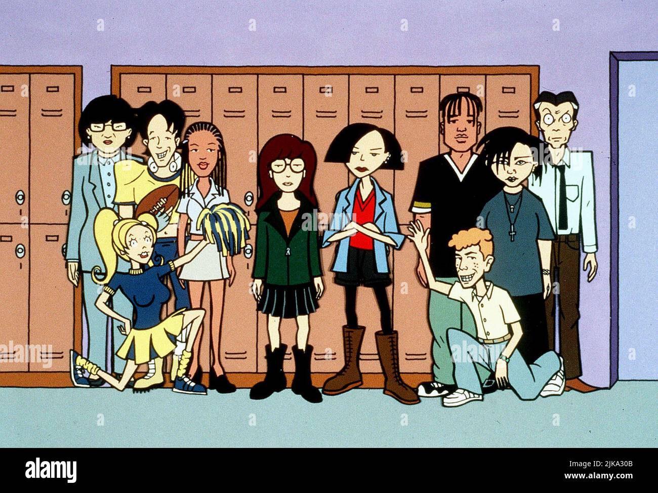Daria, Jane & Classmates Film Daria (1997) Director: Ray Kosarin, Joey ...