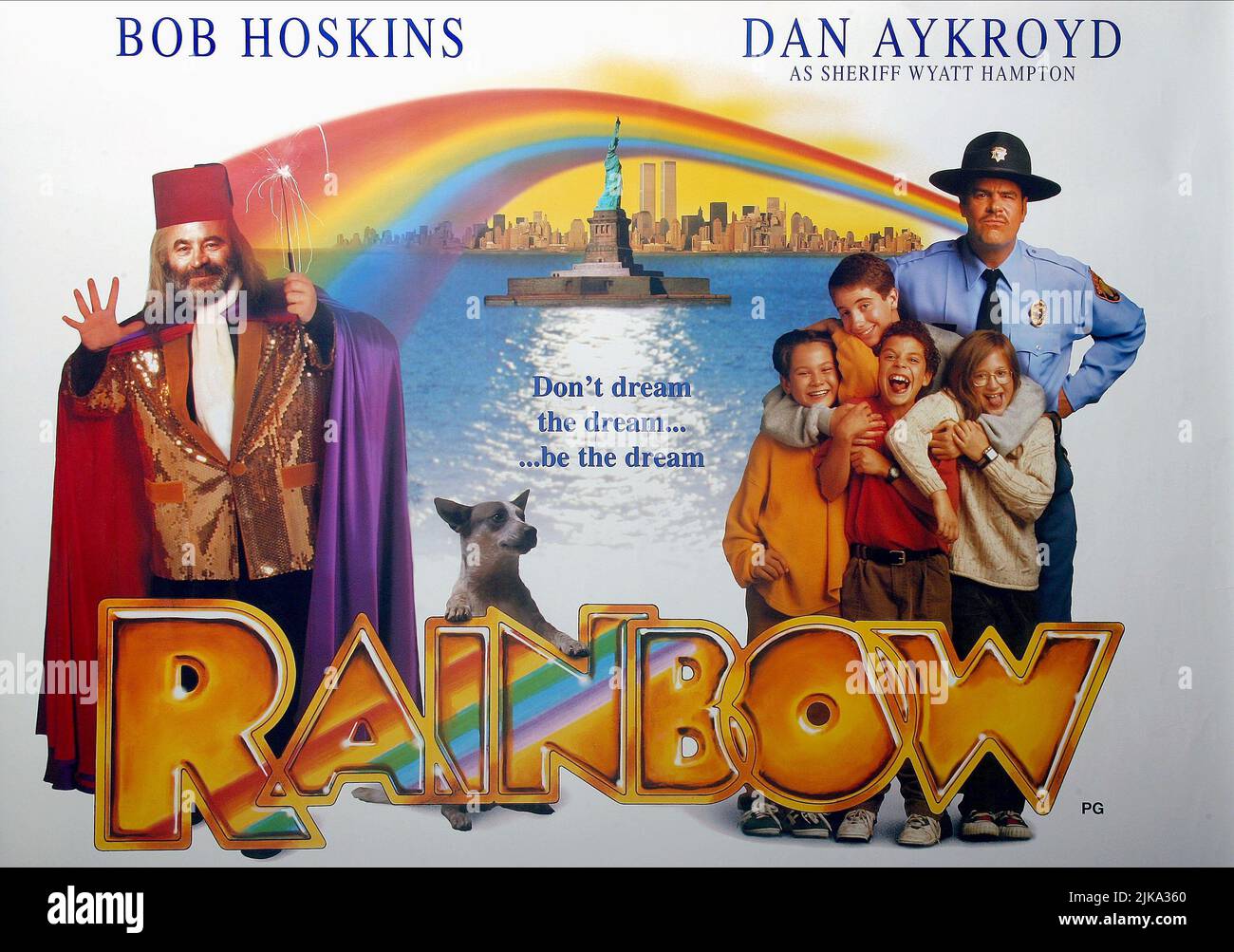 Bob Hoskins & Dan Aykroyd Poster Film: Rainbow; (1995) Characters ...
