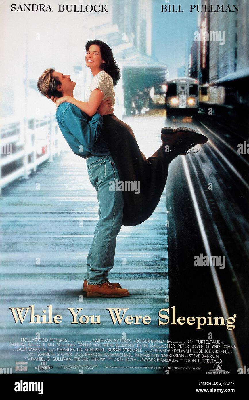 Bill Pullman & Sandra Bullock Poster Film: While You Were Sleeping (USA 2008) Characters: Jack ...