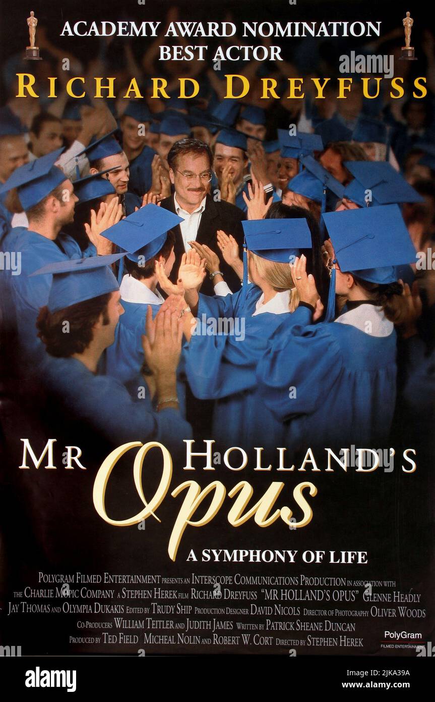 Richard Dreyfuss Poster Film Mr. Holland'S Opus (USA 1995) Director ...
