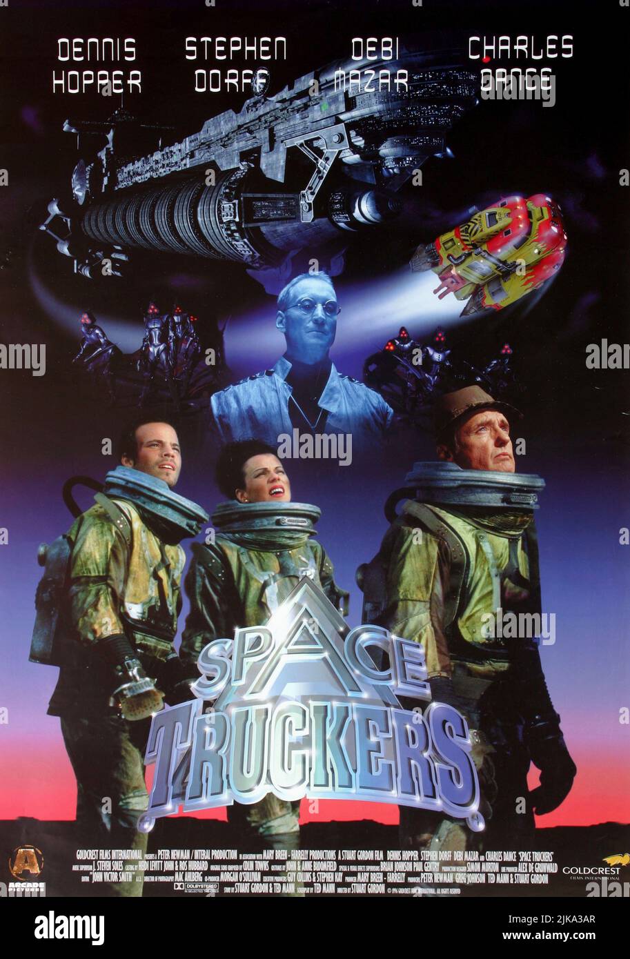 Stephen Dorff, Debi Mazar & Dennis Hopper Poster Film Space Truckers ...