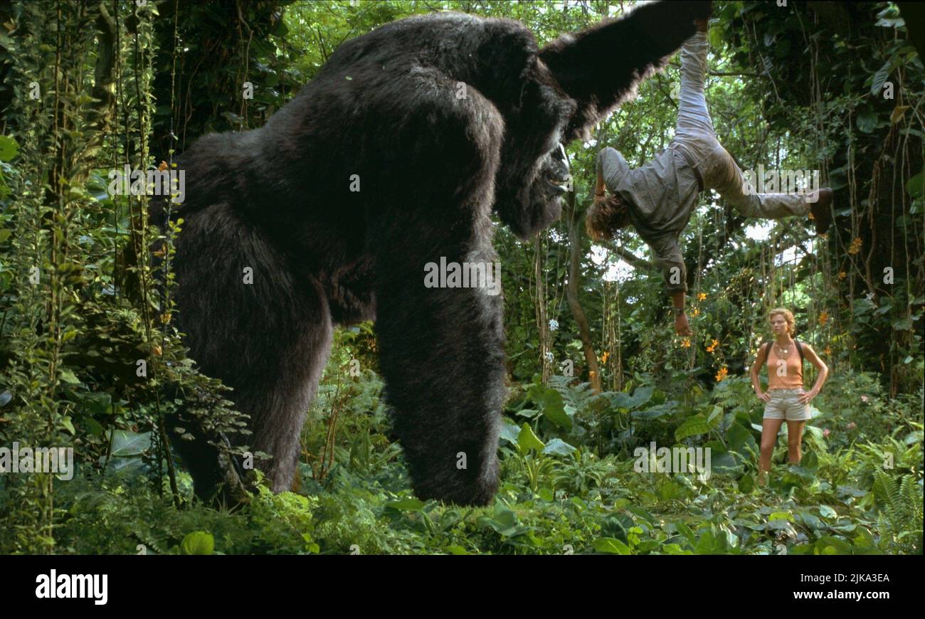 Gorilla, Bill Paxton & Charlize Theron Film: Mighty Joe Young (USA 1998 ...