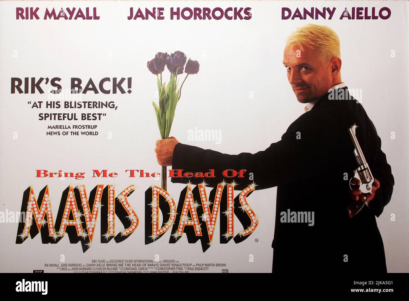 Rik Mayall Poster Film Bring Me The Head Of Mavis Davis (1996) Director ...