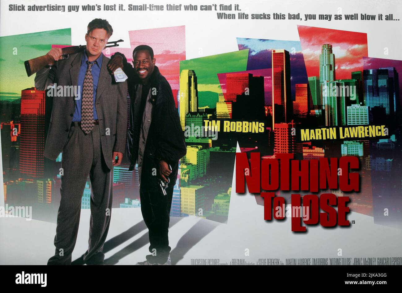 Tim Robbins & Martin Lawrence Poster Film Nothing To Lose (USA 1997 ...