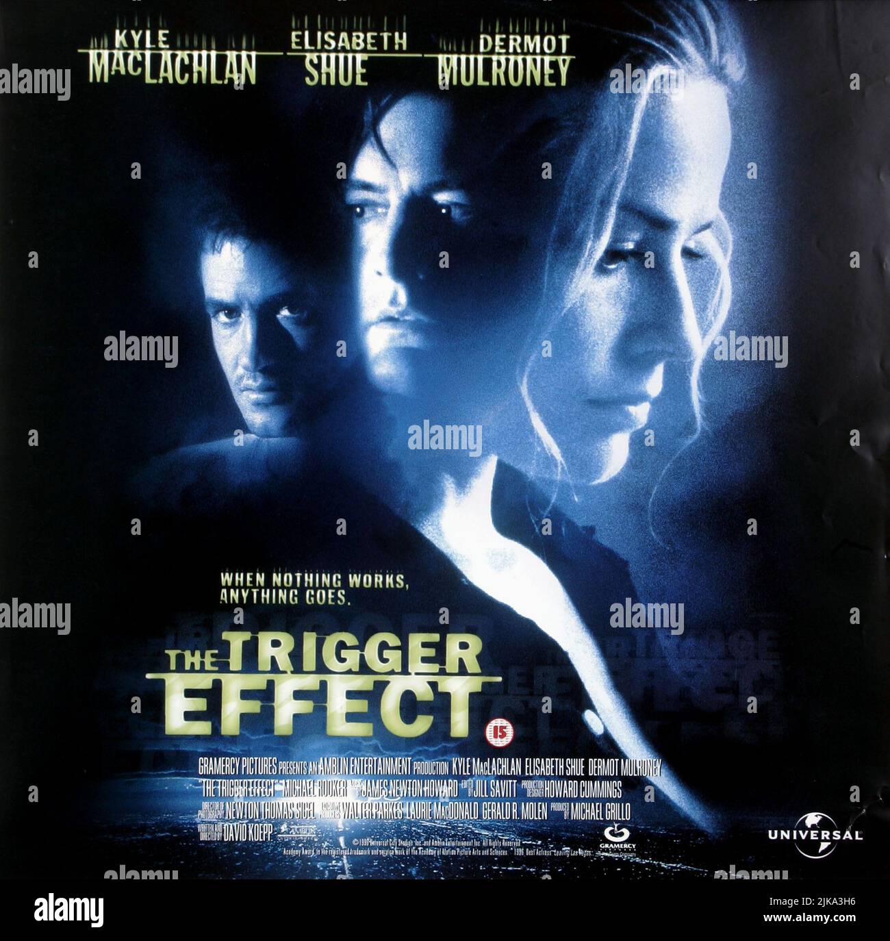 Kyle Maclachlan, Dermot Mulroney & Elisabeth Shue Film: The Trigger ...