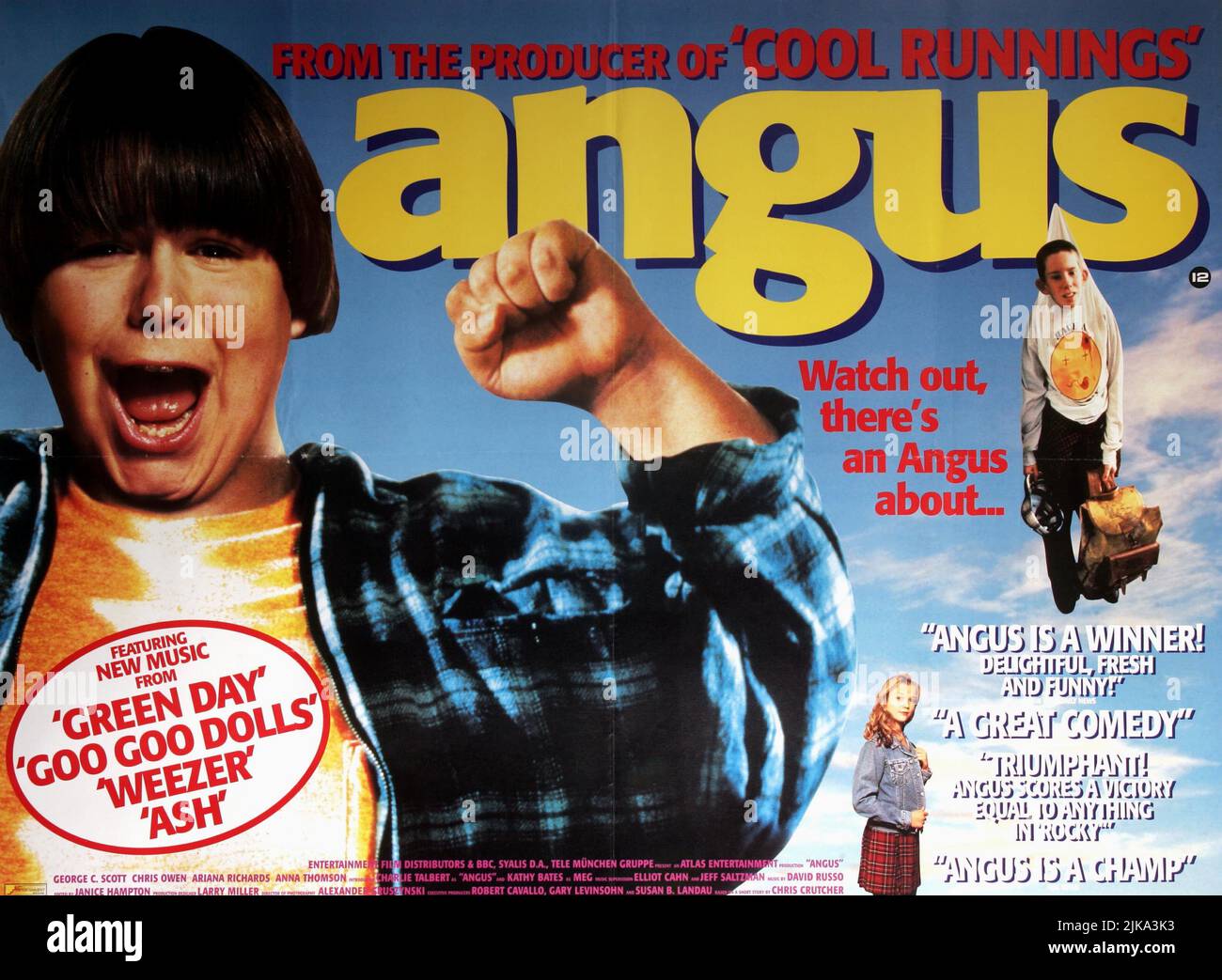 Charlie Talbert Poster Film Angus (1996) Director: Patrick Read Johnson ...