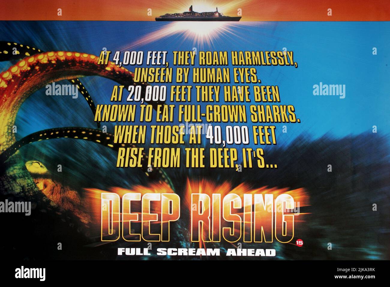 Film Poster Film Deep Rising (1995) Director: Stephen Sommers 30 ...