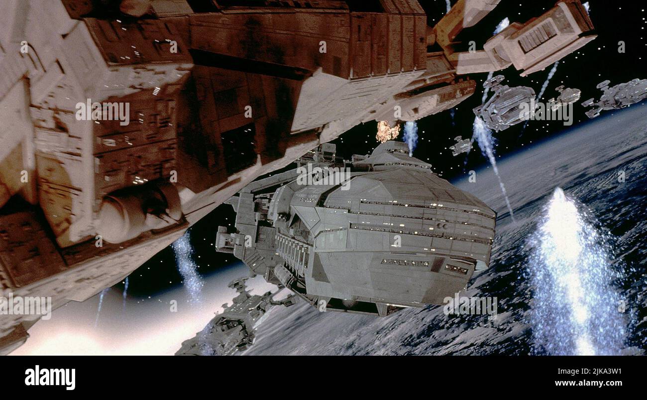 Space battle scene hi-res stock photography and images - Alamy