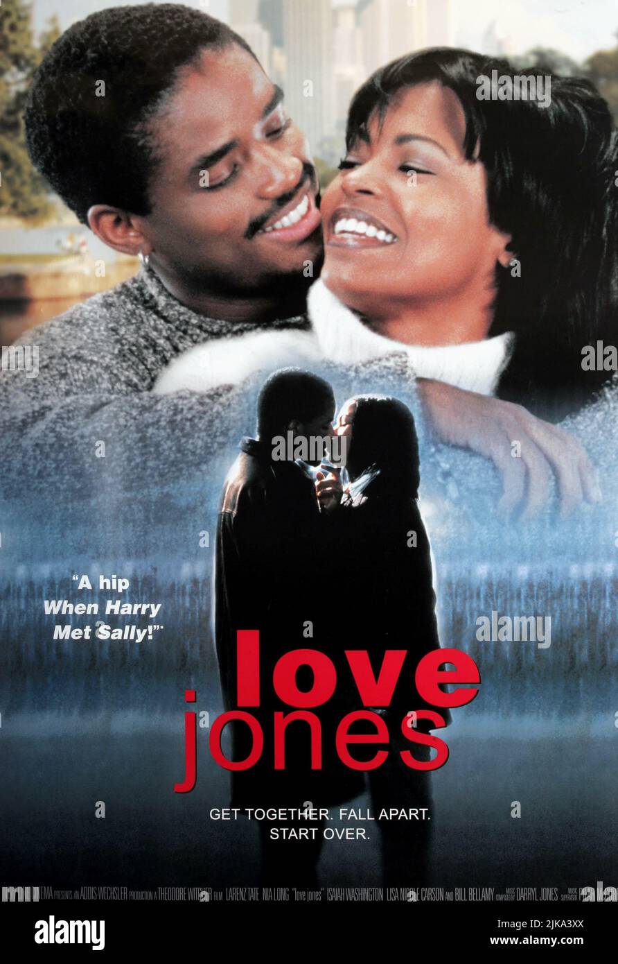 Larenz Tate & Nia Long Poster Film: Love Jones (1995) Characters ...