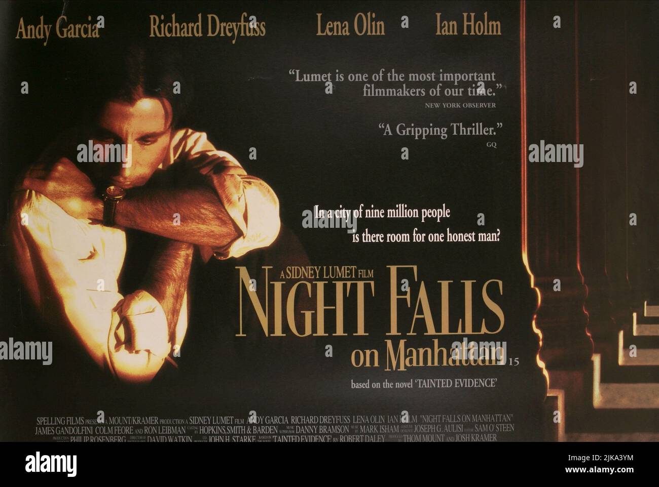 Andy Garcia Film Poster Film Night Falls On Manhattan (USA 1996 ...