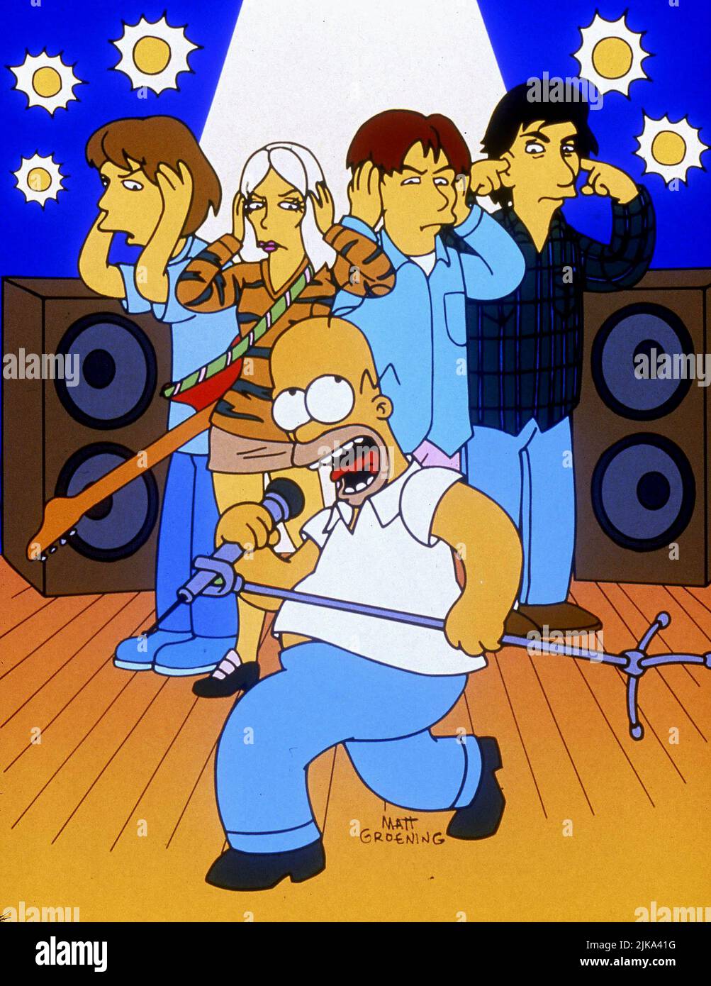 Homer Simpson & Sonic Youth Television: The Simpsons : Season 7 (TV ...