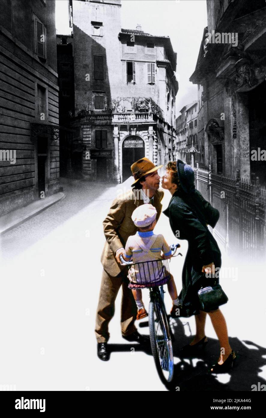 Roberto Benigni, Giorgio Cantarini & Nicoletta Braschi Film: Life Is ...