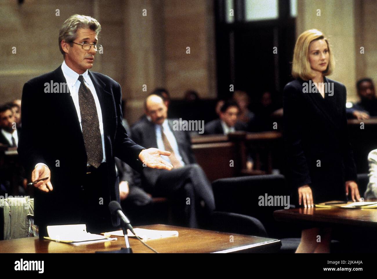 Richard Gere & Laura Linney Film Primal Fear (1996) Characters: Martin ...