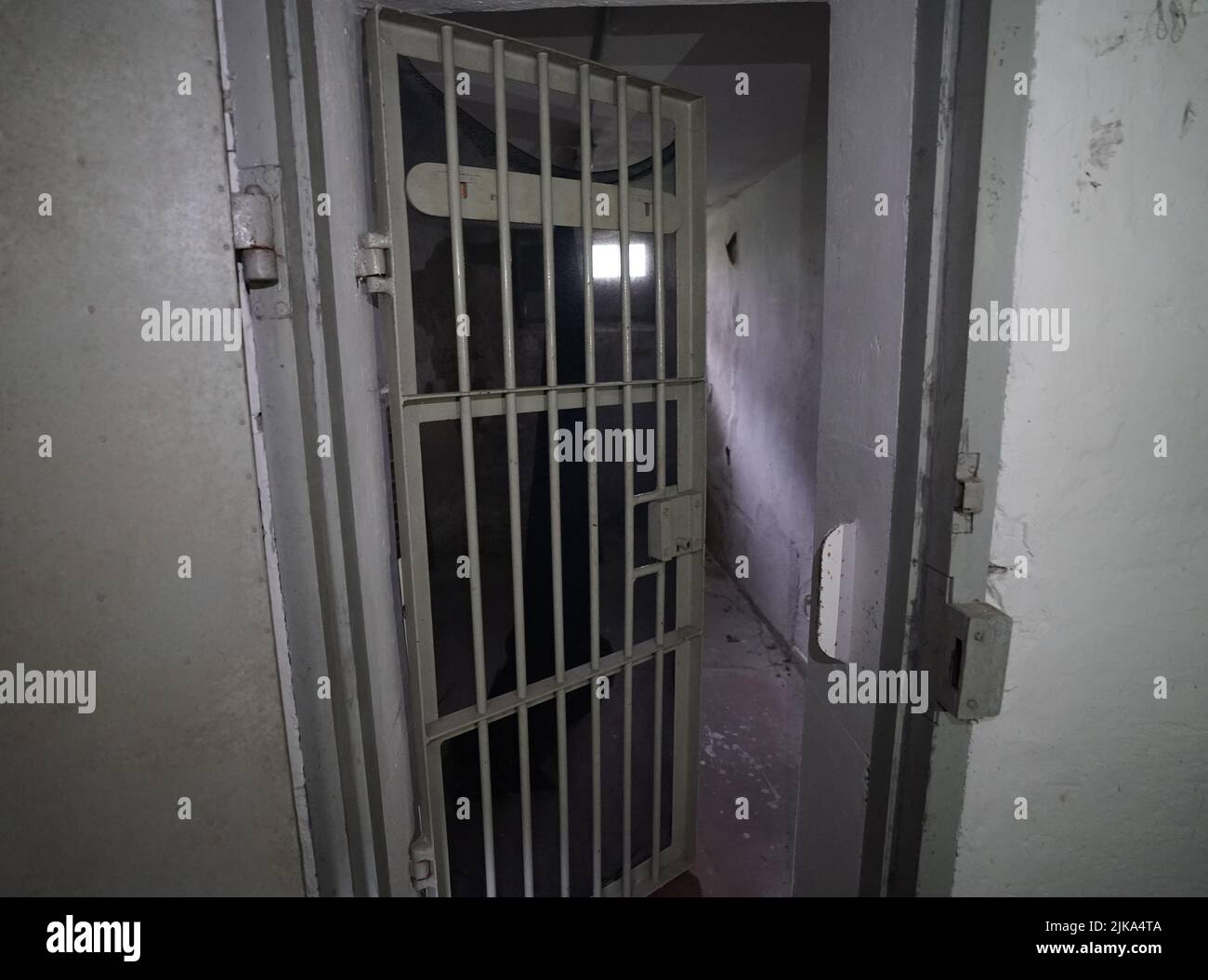Kiel, Germany. 21st July, 2022. View into an original cell in the ...