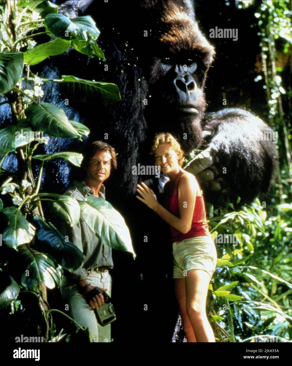 Bill Paxton, Charlize Theron & Gorilla Film: Mighty Joe Young (USA 1998 ...