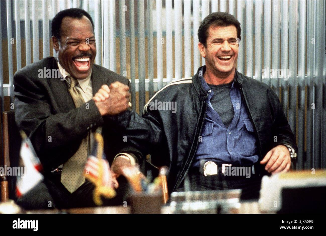 Danny Glover & Mel Gibson Film Lethal Weapon 4 (USA 1998) Characters ...