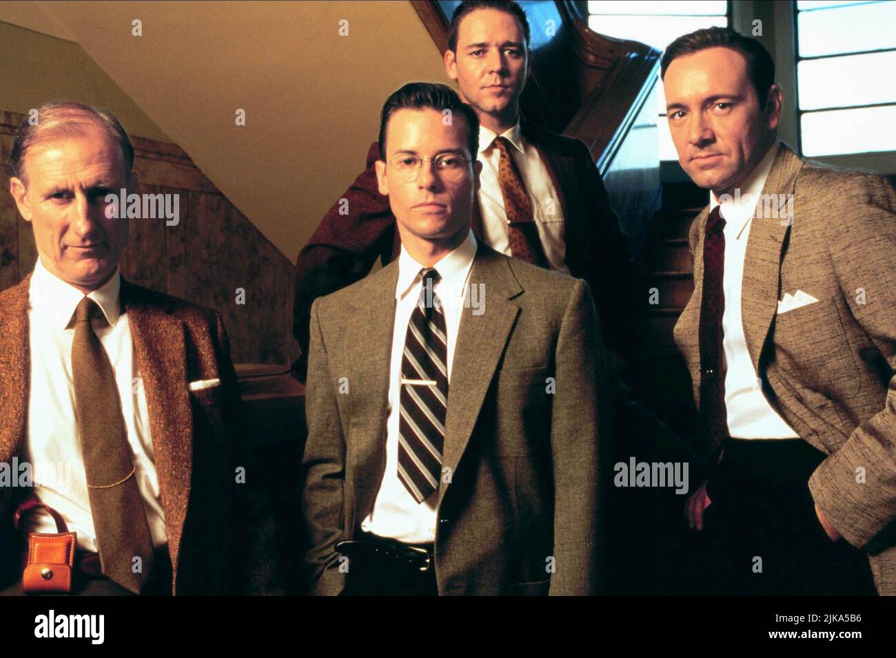 James Cromwell, Guy Pearce, Russell Crowe & Kevin Spacey Film: L.A ...