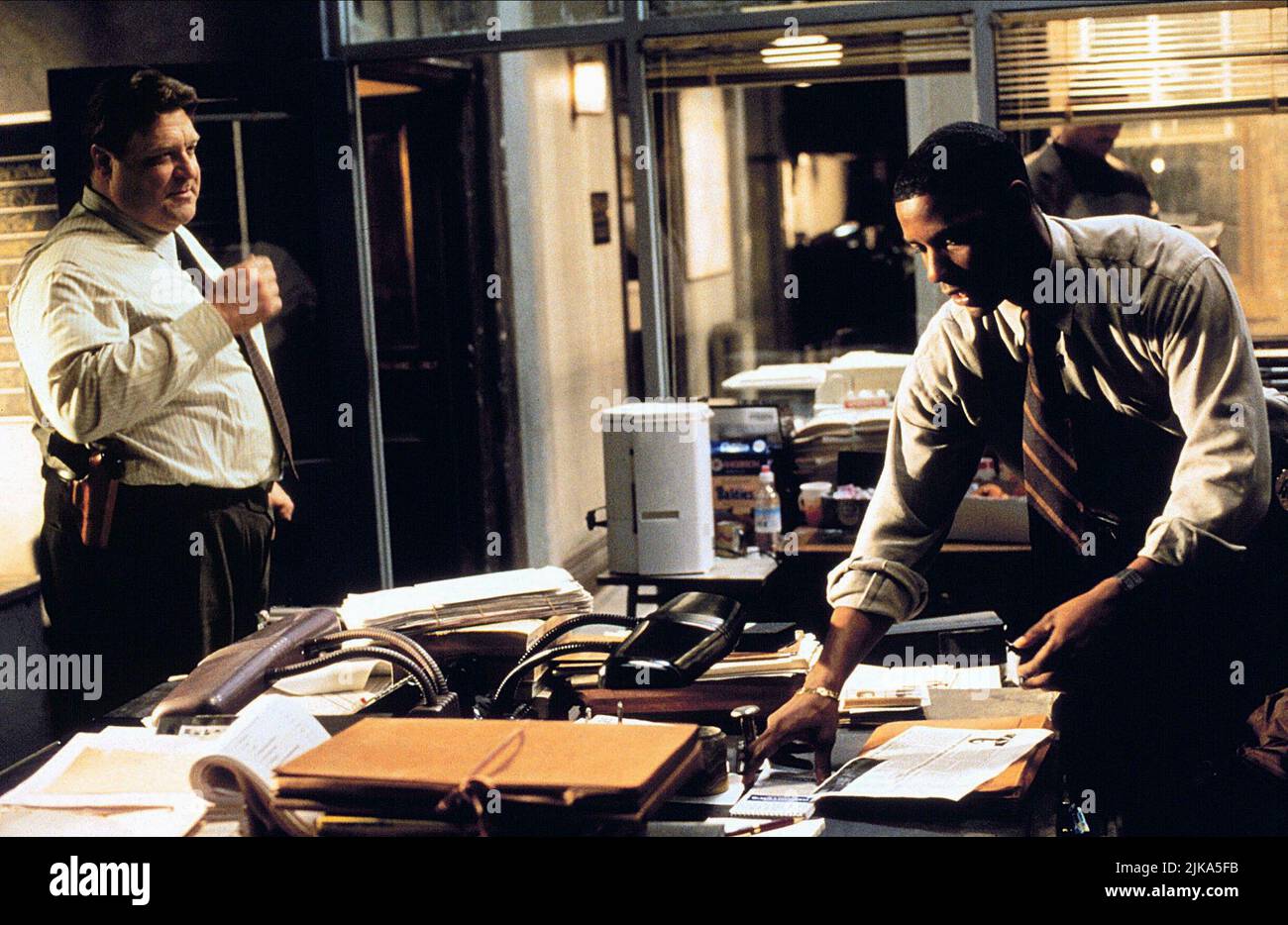 John Goodman & Denzel Washington Film: Fallen (1998) Characters: Det ...