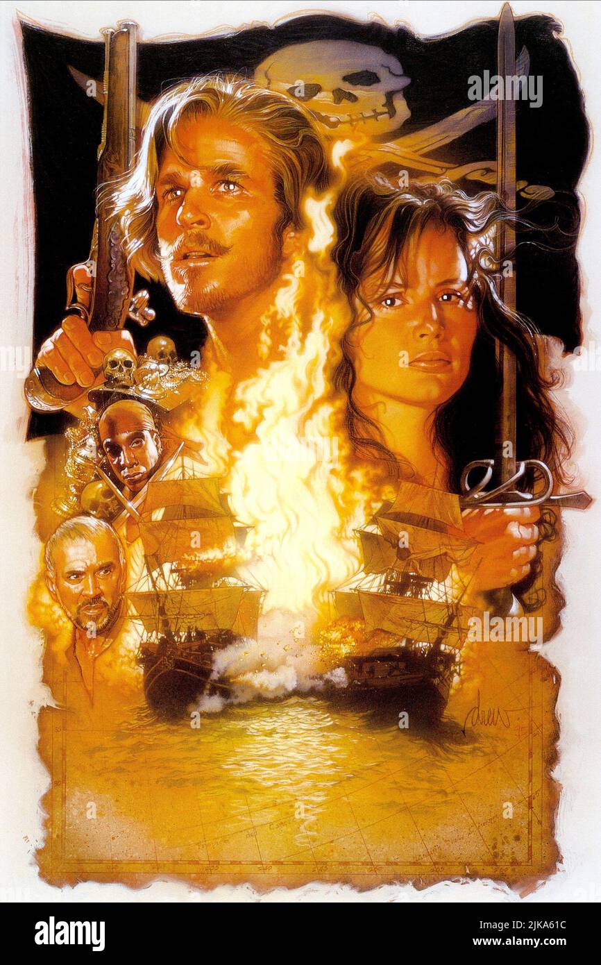 Matthew Modine & Geena Davis Artwork Film: Cutthroat Island (1995 ...