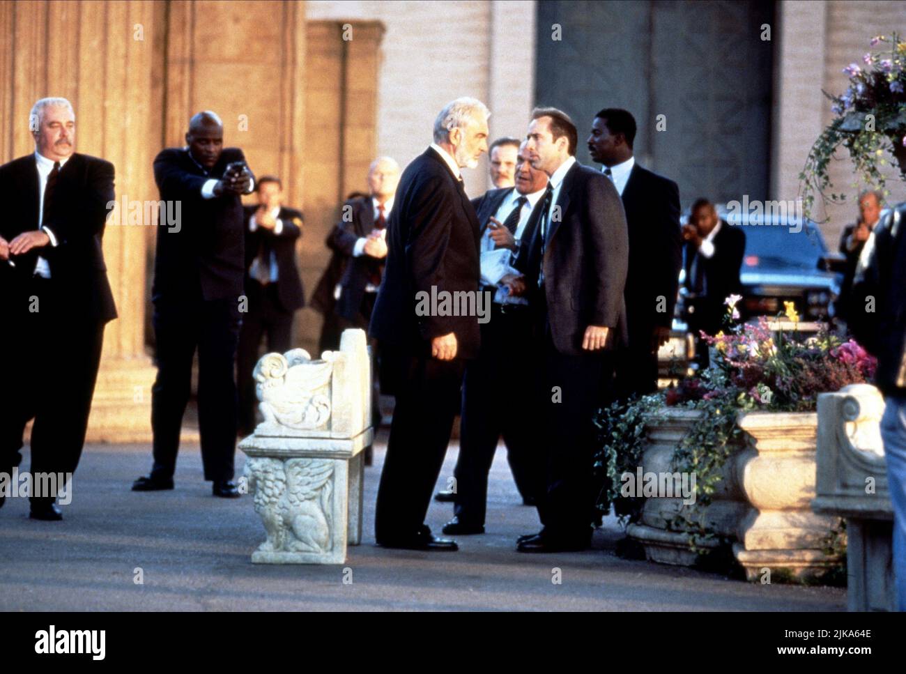 Sean Connery & Nicolas Cage Film The Rock (1996) Characters: John ...