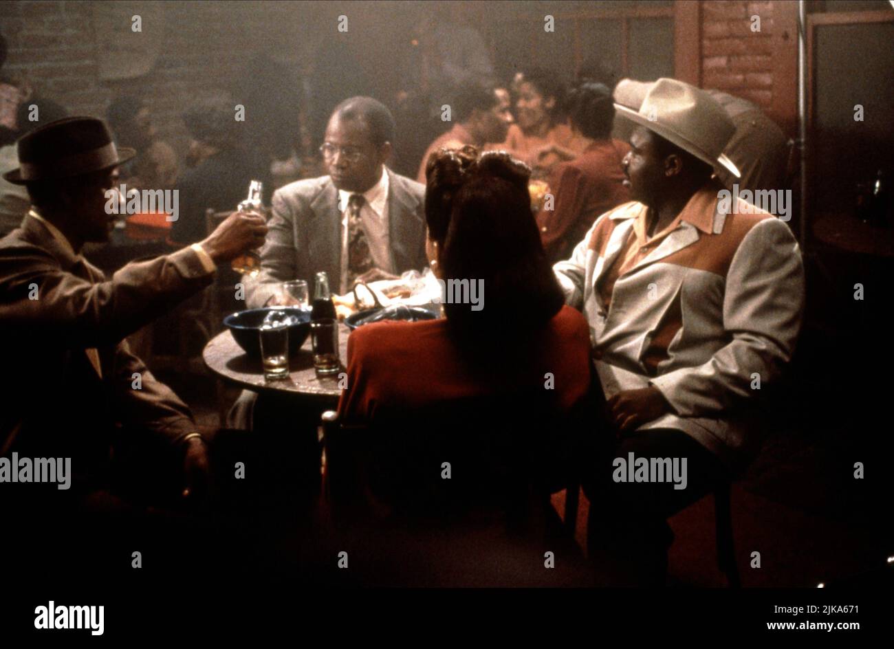 Denzel Washington & Albert Hall Film Devil In A Blue Dress (1995 ...