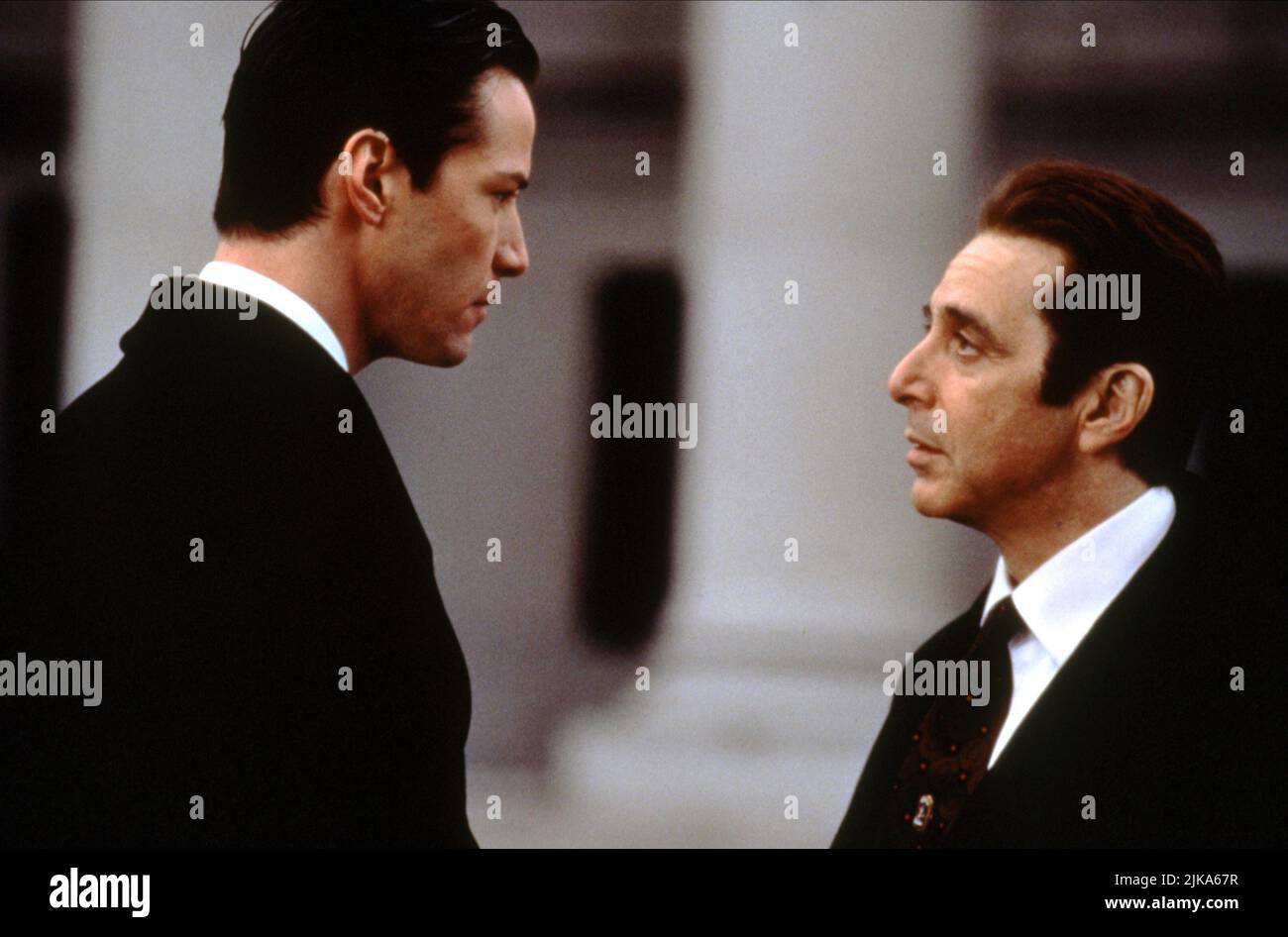 Keanu Reeves & Al Pacino Film The Devil'S Advocate (USA/DE 1997 ...