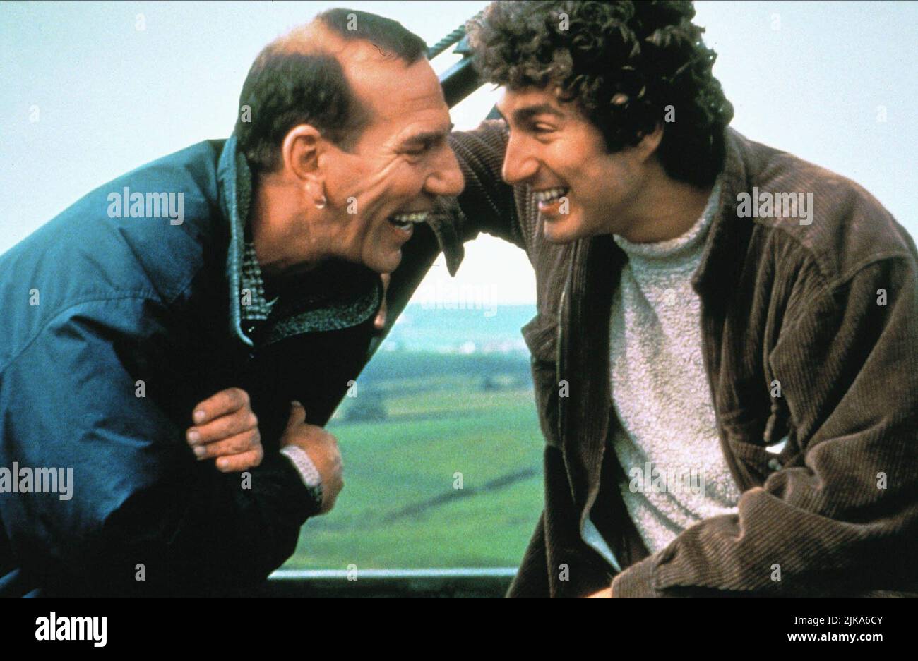 Pete Postlethwaite & James Thornton Film Among Giants (1995) Characters ...