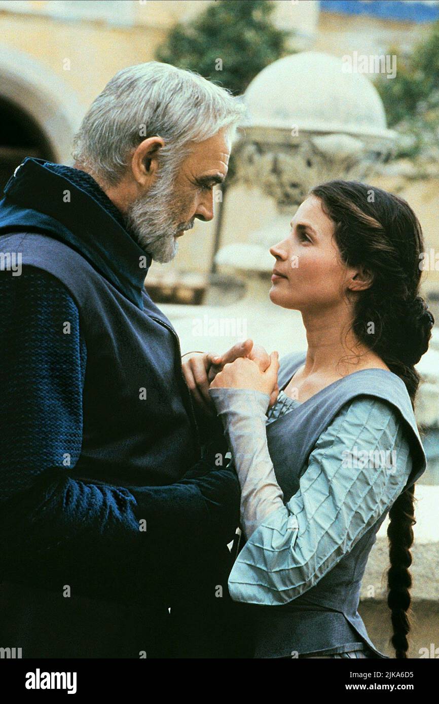 Sean Connery & Julia Ormond Film First Knight (1997) Characters: King ...