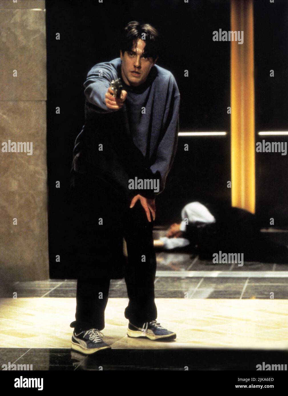 Hugh Grant Film Extreme Measures (1996) Characters: Dr. Guy Luthan ...