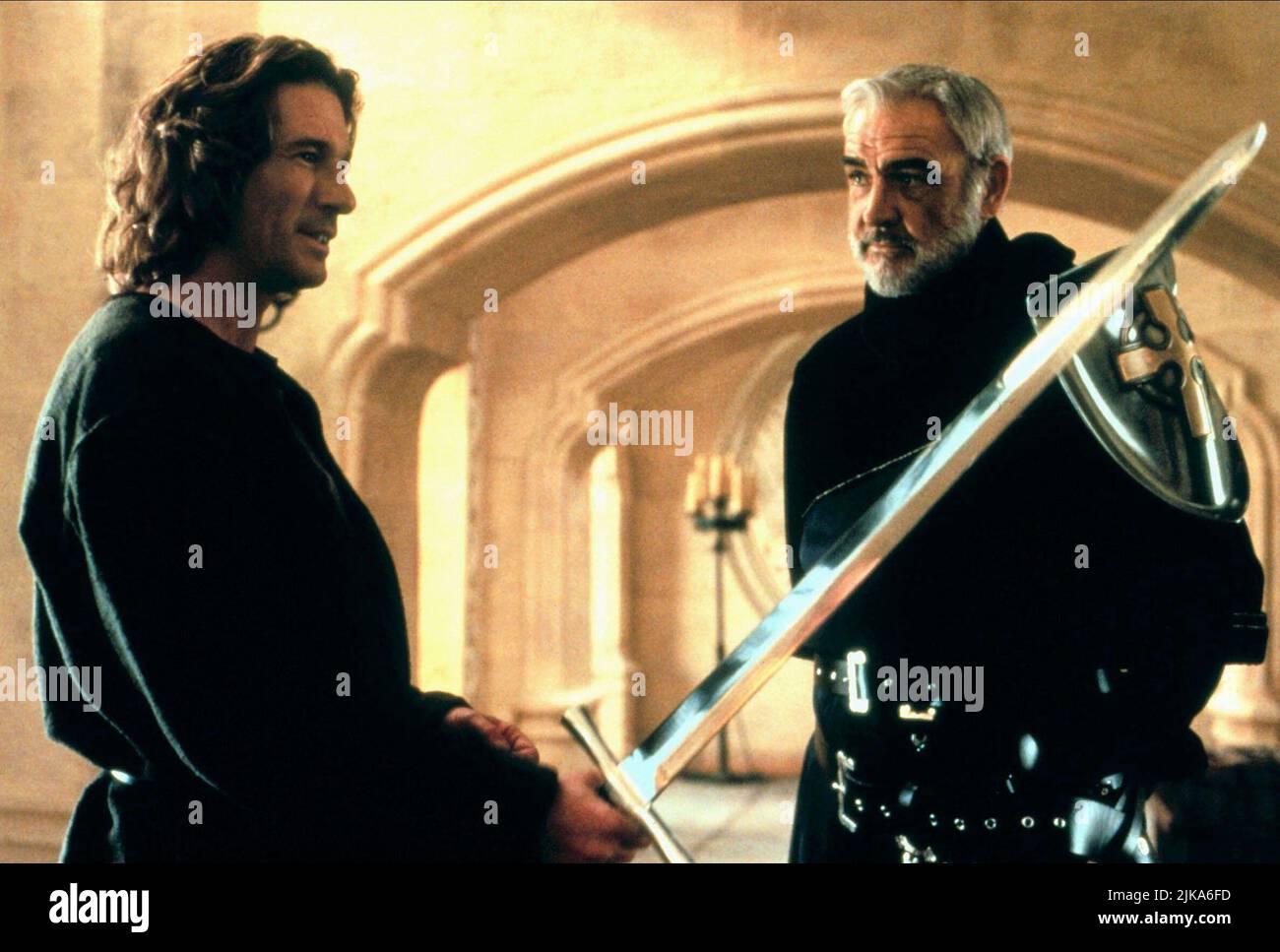 Richard Gere & Sean Connery Film First Knight (1995) Characters: Lancelot, King Arthur Director ...