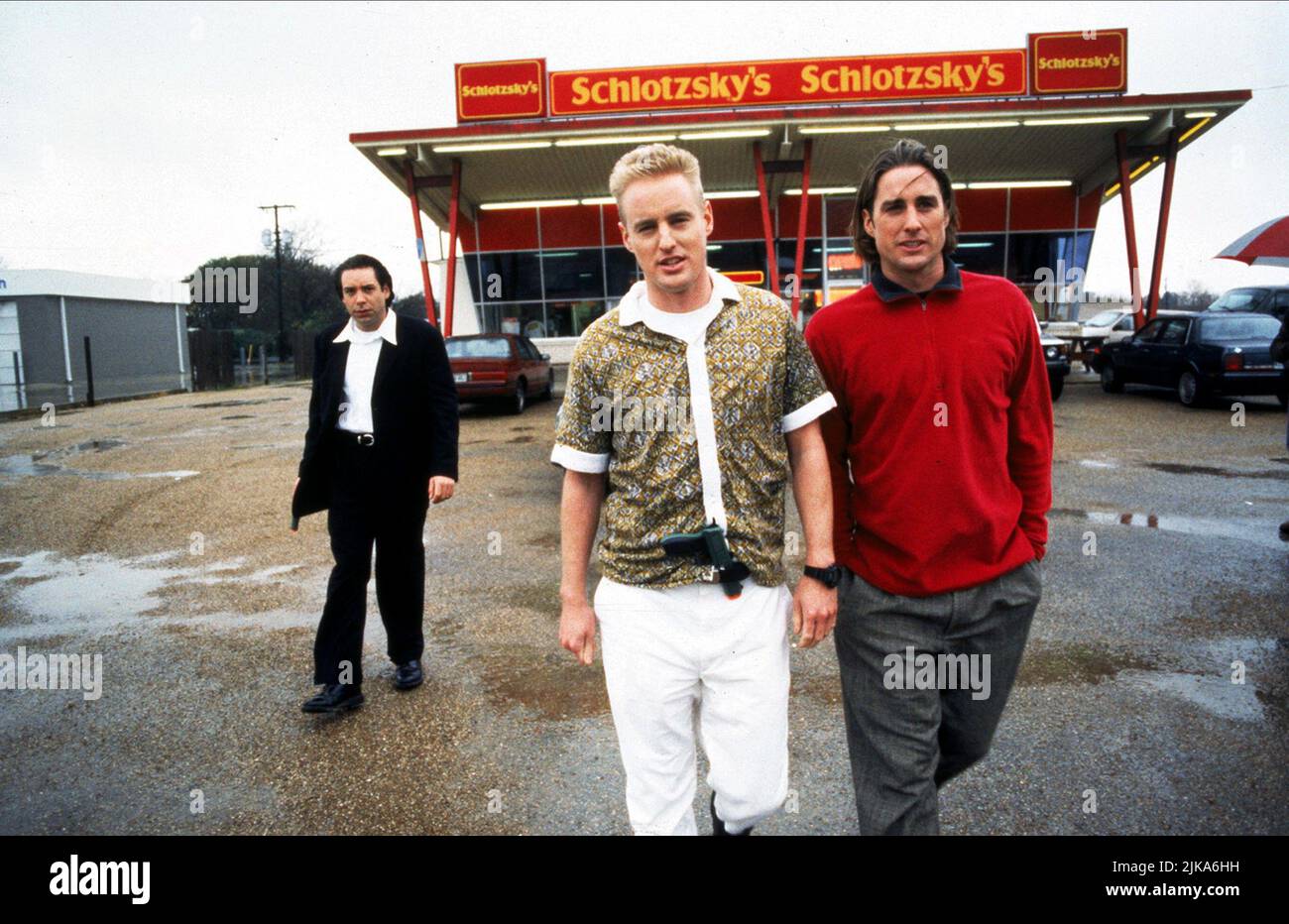 Robert Musgrave, Owen Wilson & Luke Wilson Film Bottle Rocket (1996 ...