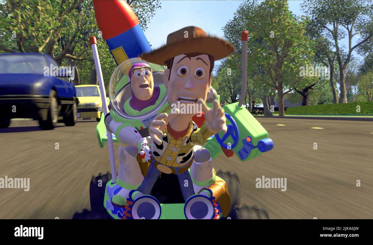 Buzz Lightyear & Woody Film Toy Story (USA 1995) Characters: , Director ...