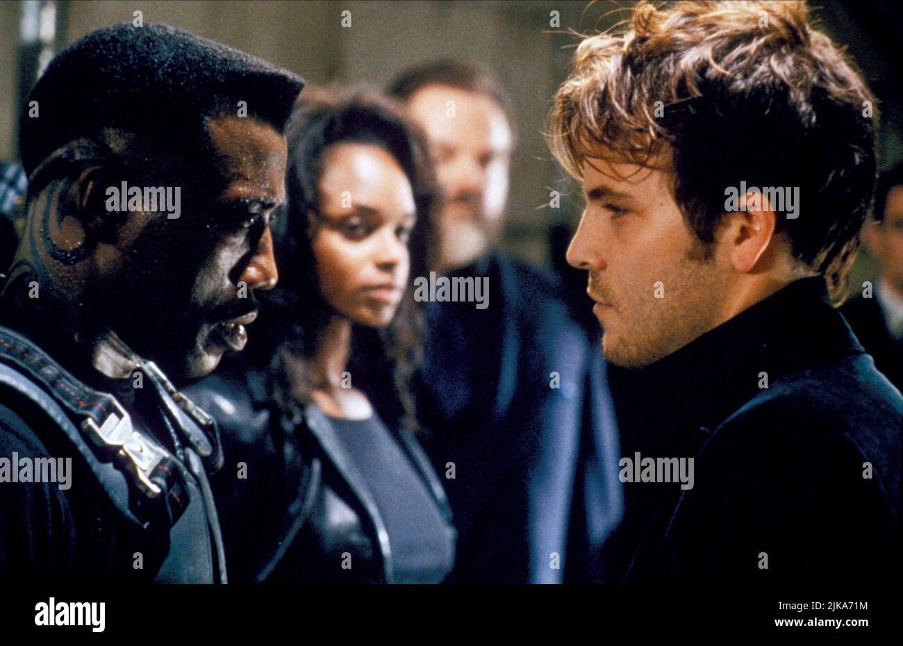 Wesley Snipes, N'Bushe Wright & Stephen Dorff Film: Blade (USA 1998 ...